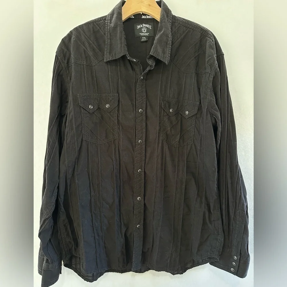 Jack Daniels | Shirts | Jack Daniels Old No 7 Pearl Snap Cowboy Western ...